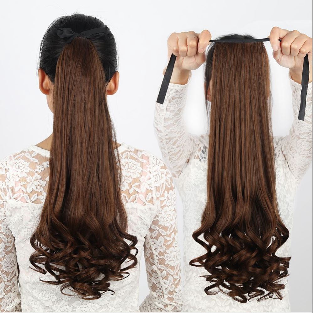 Jual RSW PONI PONY TAIL PONITAIL KUNCIR RAMBUT WANITA KOREA CURLY 19 ...