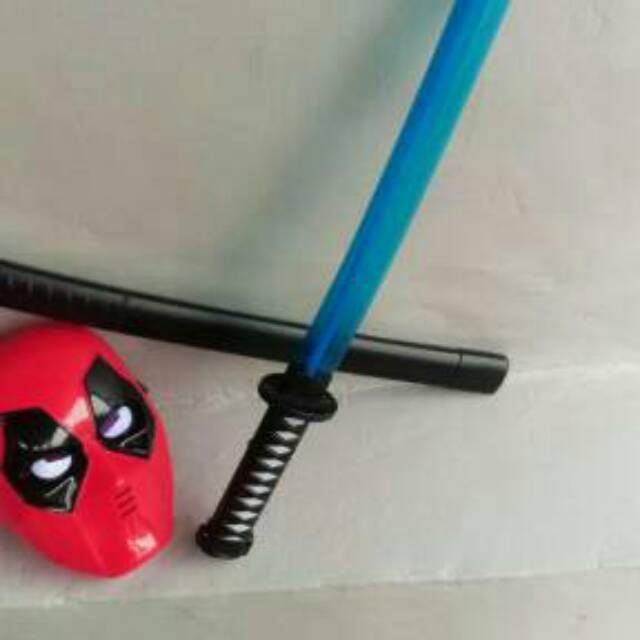 Jual Mainan pedang samuray topeng deadpool | Shopee Indonesia
