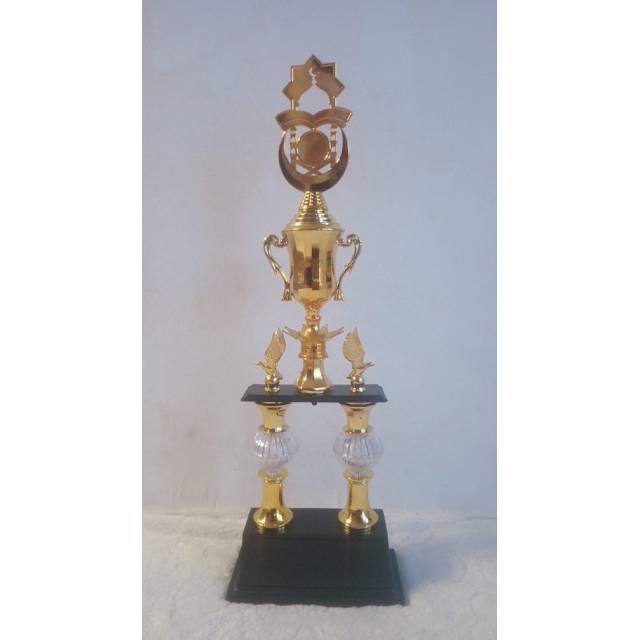 Jual Claim Hadiah Piala 2 Kaki 70cm Trophy Murah | Shopee Indonesia