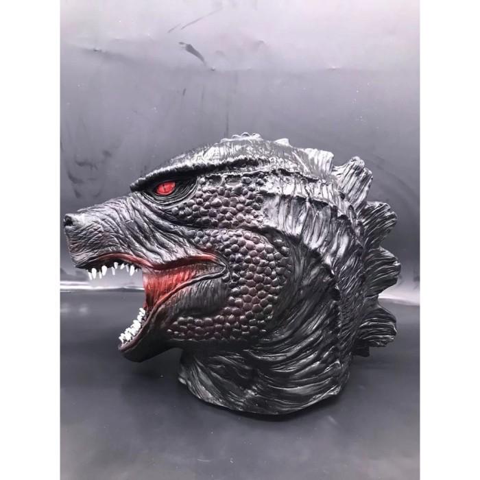 Jual Topeng Godzilla God Zilla Godzila Dinosaurus Dino Latex Halloween ...