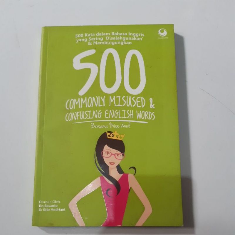 Jual 500 Kata dalam Bahasa Inggris yang Sering Disalahgunakan dan Membingungkan | Shopee Indonesia