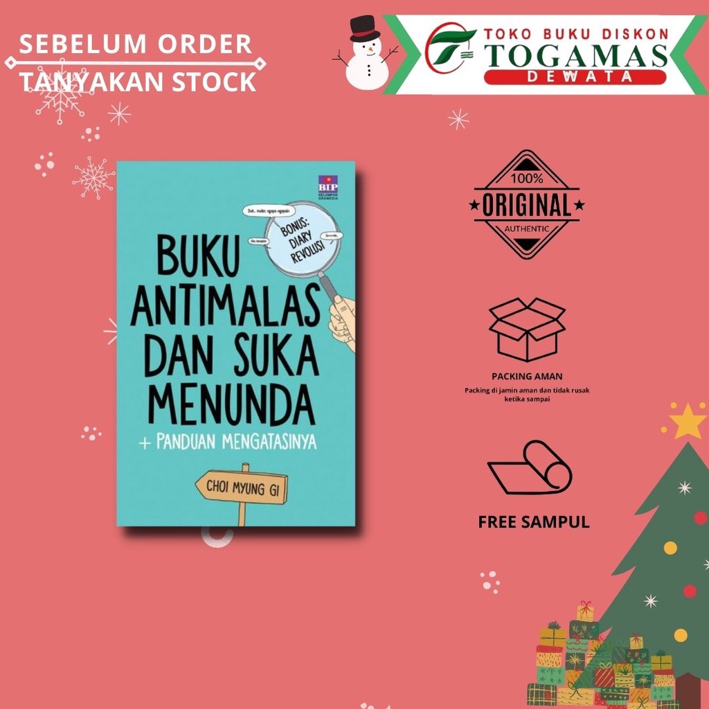Jual BUKU ANTI MALAS DAN SUKA MENUNDA // original | Shopee Indonesia