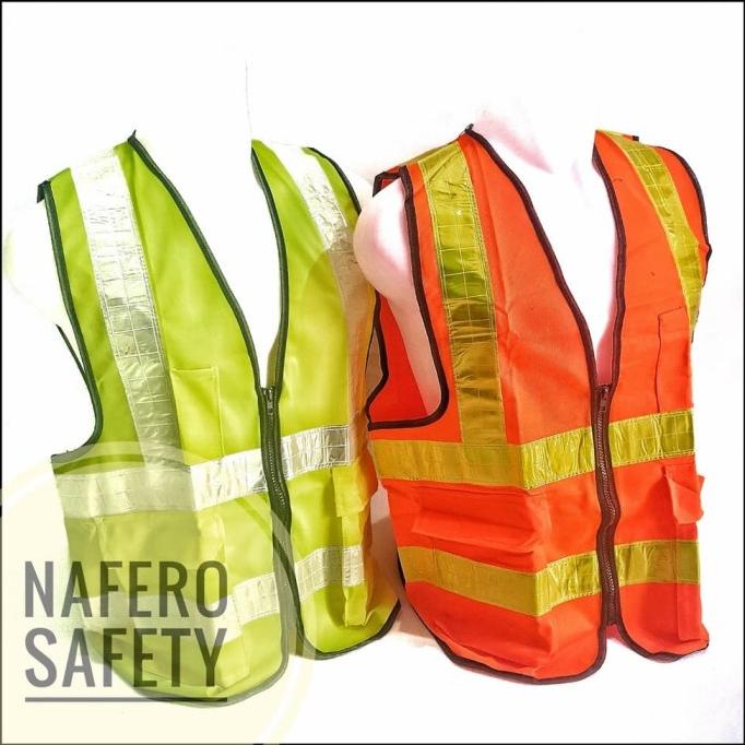 Jual best produk] Rompi Safety Premium 2 kantong - Rompi Pelindung ...