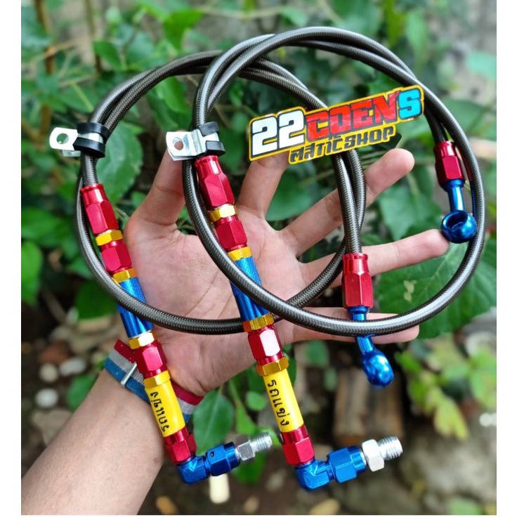 Jual Selang rem depan Psi thailand 95cm karbon | Shopee Indonesia