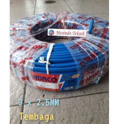Jual KABEL POMPA SATELIT SUBMERSIBLE 3 X 2.5MM X 50M - SNI | Shopee ...