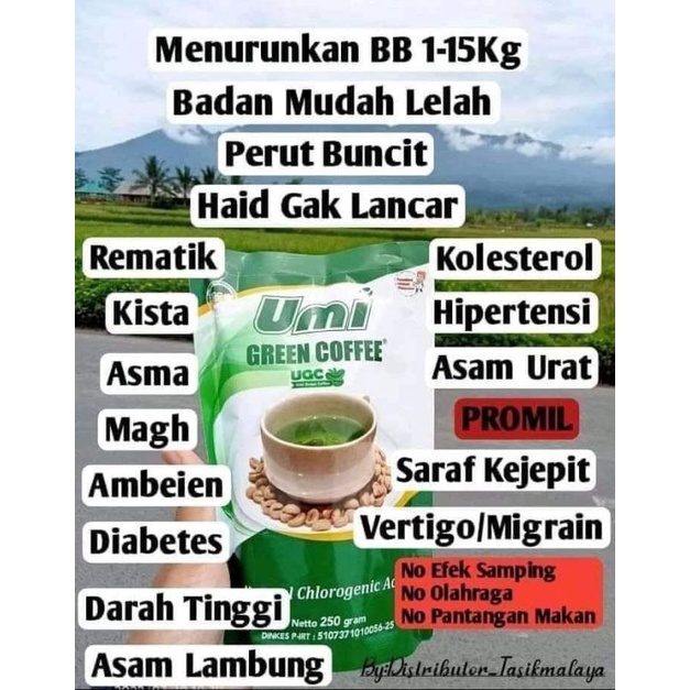 Jual UMII GREEN COFFEE KESEHATAN | Shopee Indonesia