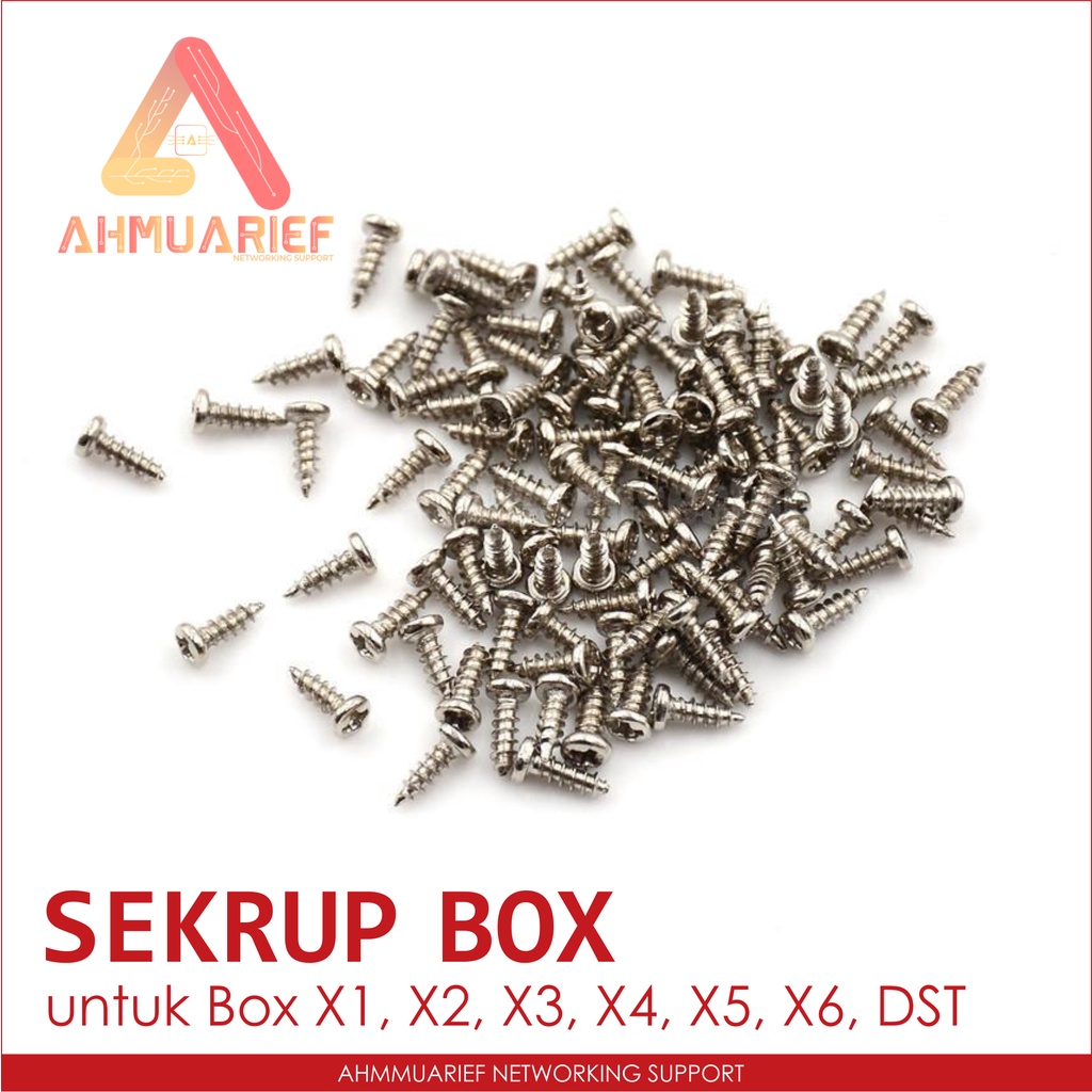 Jual Sekerup Sekrup Skrup Box X6 X5 X4 X3 X2 X1 Box Hitam | Shopee ...
