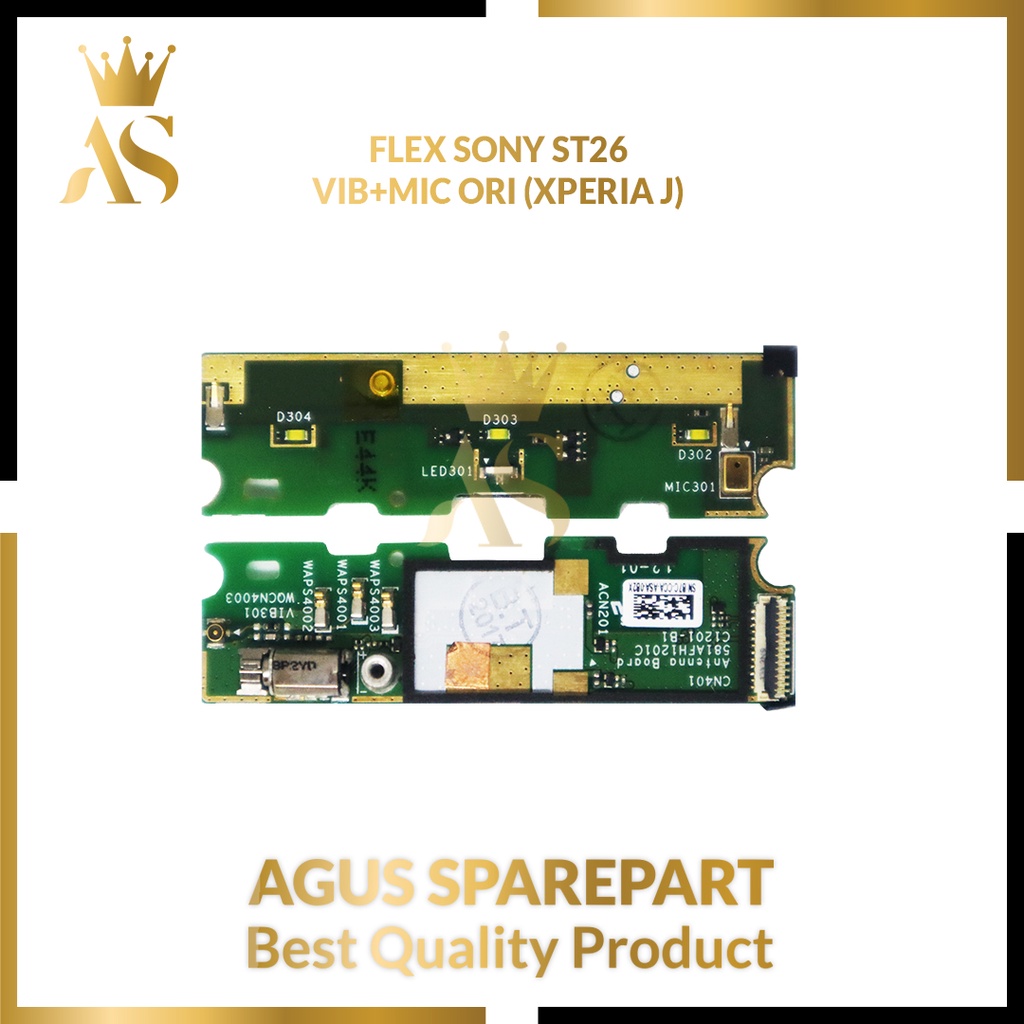 Jual FLEXIBEL SONY ST26 + VIBRATOR + MIC ORI (XPERIA J) | Shopee Indonesia
