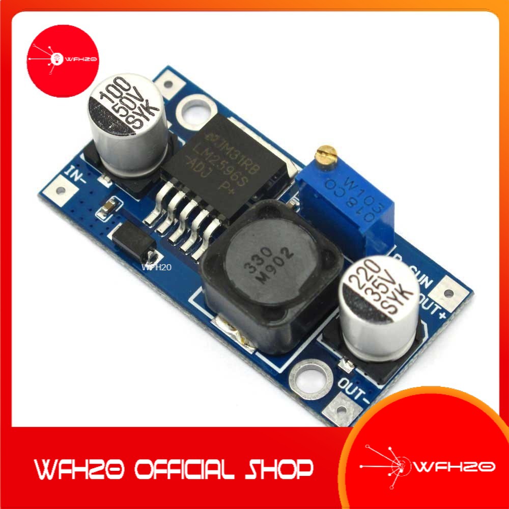 Jual LM2596 Modul Step Down Penurun Tegangan DC-DC 3-40V TO 1.5-35V 3A ...