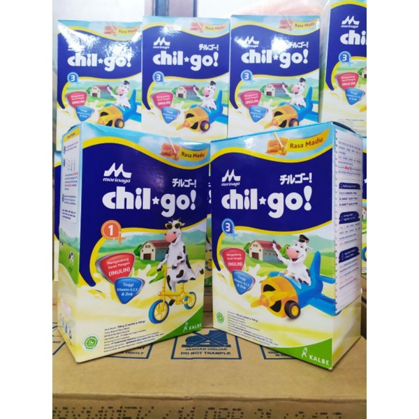 Jual Morinaga Chil Go Powder 1+ 3+ Madu Vanila / Chilgo 700Gr | Shopee ...