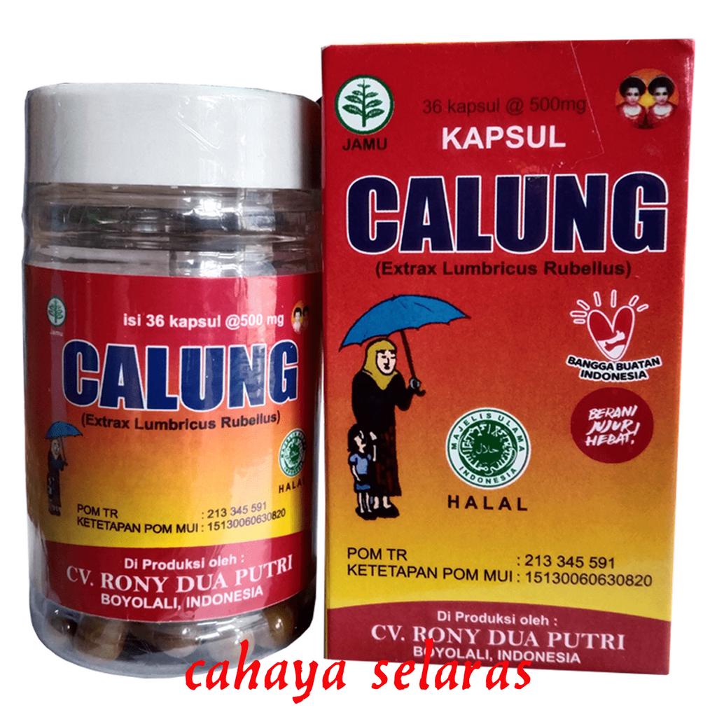 Jual KAPSUL CACING CALUNG ISI 36 KAPSUL | OBAT TIPES | Shopee Indonesia