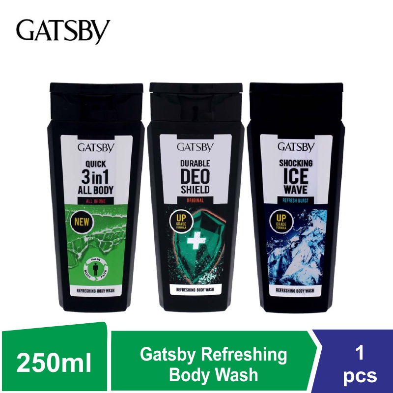 Jual GATSBY Refreshing Body Wash All in One / Refesh / Original 250ml ...