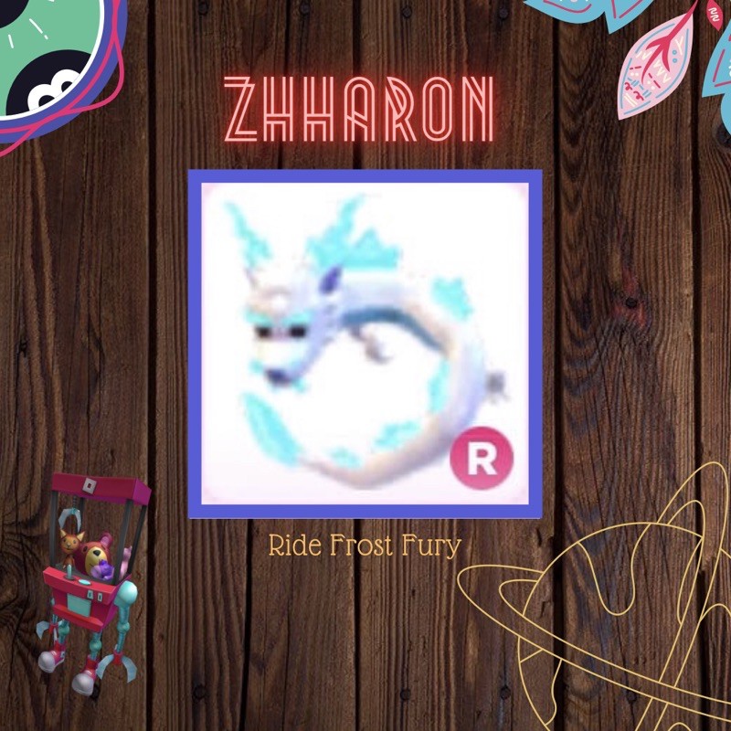 Jual Roblox Adopt Me RIDE FROST FURY (legendary) | Shopee Indonesia