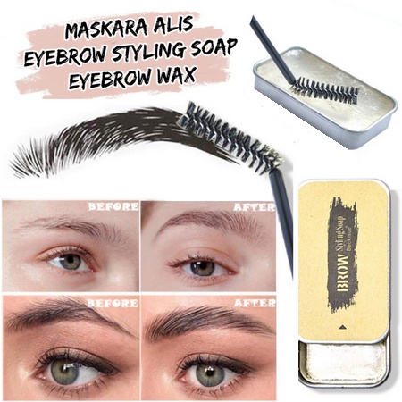 Jual DB Pembentuk Alis Eyebrow Wax Alis Brow Styling Soap Eyebrow Styling Soap Eyebrow Maskara ...