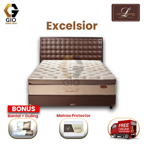 Jual Kasur Lady Americana Excelsior - Lady Americana Spring Bed ...