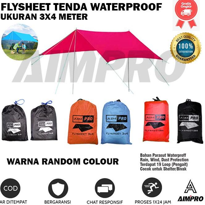 Jual FLYSHEET 3X4 4X3 METER 6K3 | Shopee Indonesia