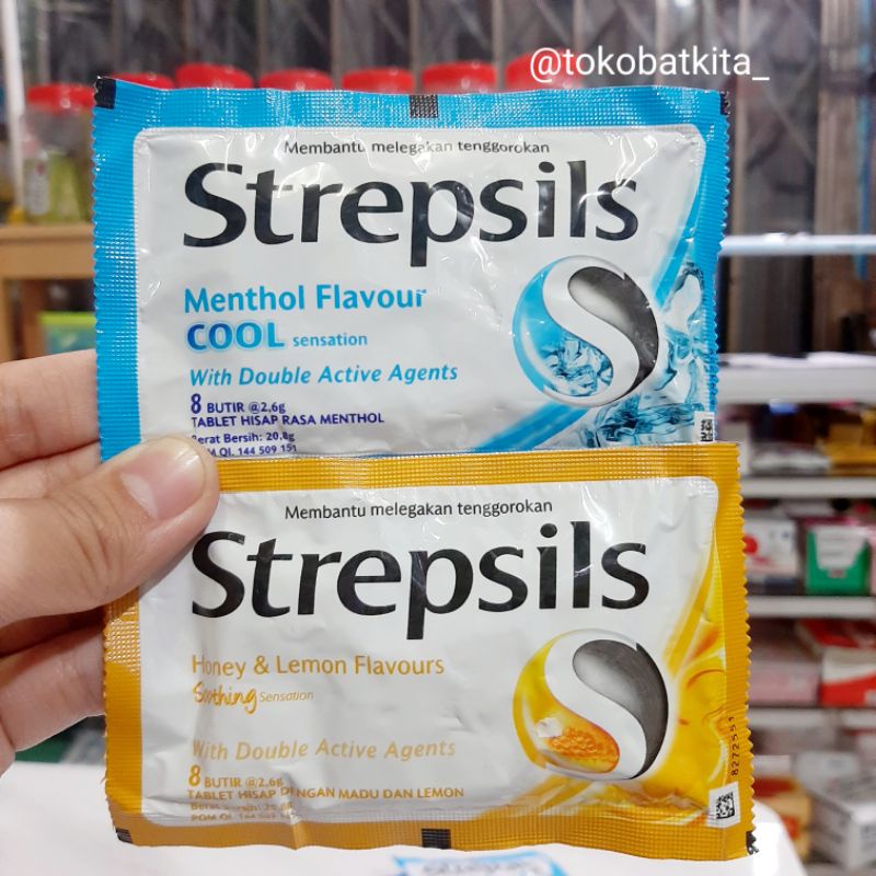 Jual [1SACHET] STREPSIL PERMEN SEMUA RASA / PERMEN OBAT SAKIT ...