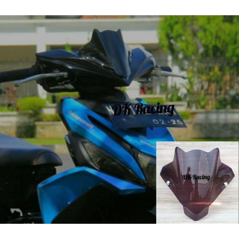 Jual Visor Yamaha Mio Z Dan Mio M3 Plus Baut Chrome Windshield Yamaha ...