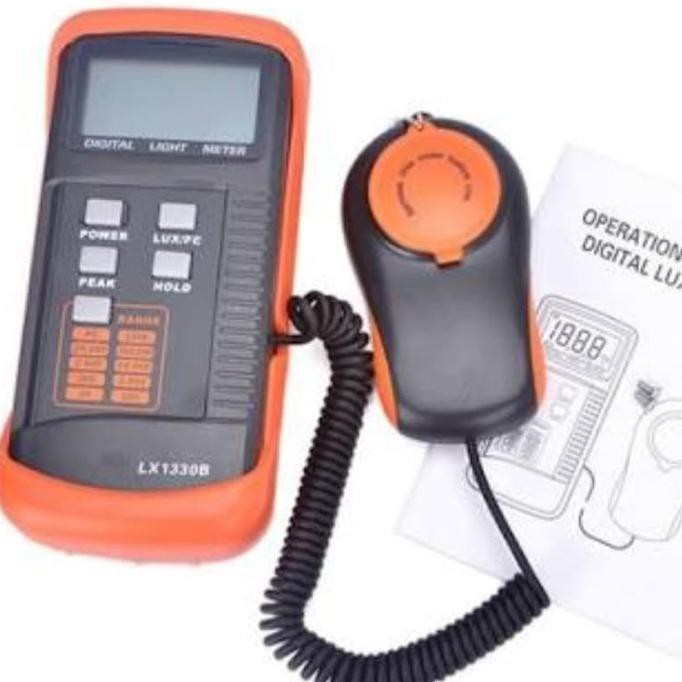 Jual Digital Luxmeter Lux Meter Cahaya Taiwan Sanfix Lx-1330B Lx1330B ...