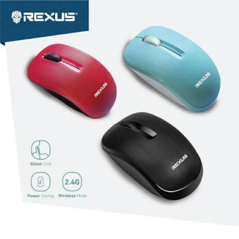 Jual mouse gaming murah wireless rexus q10 silent mouse | Shopee Indonesia