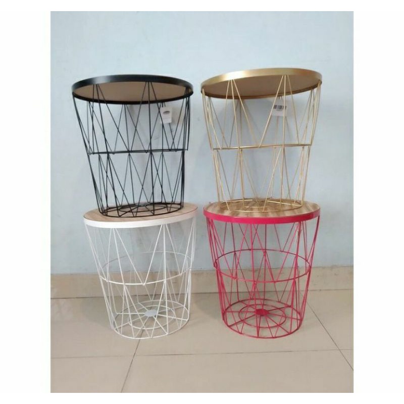 Jual Meja Bulat Besi Topaz | Shopee Indonesia