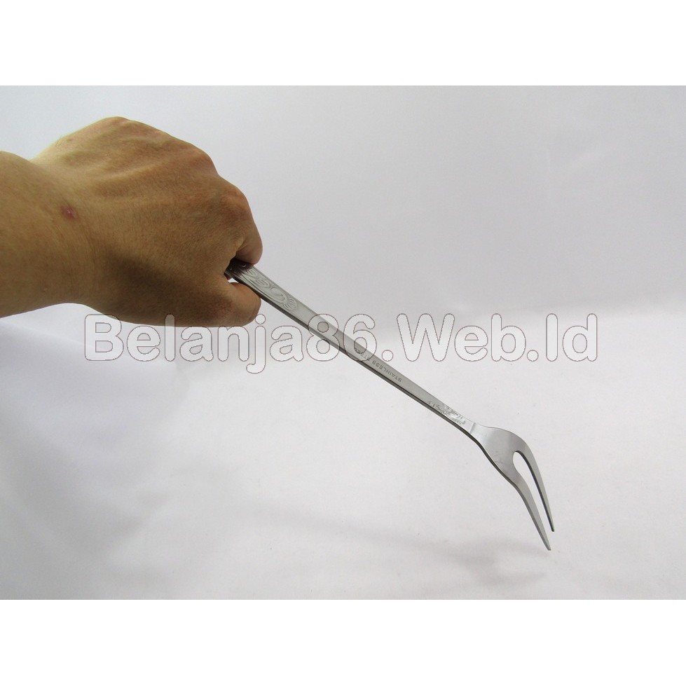 Jual Garpu Jumbo 35cm- Garpu Daging Barbeque 2 mata SS | Shopee Indonesia