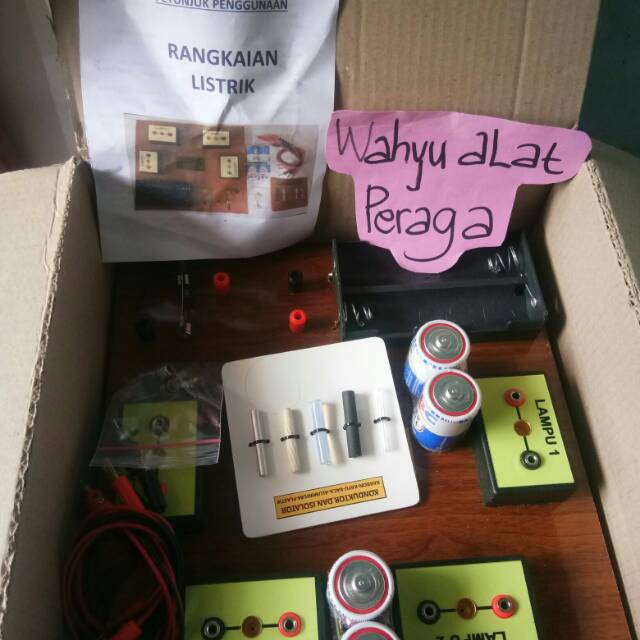 Jual KIT LISTRIK SD - RANGKAIAN LISTRIK SERI DAN PARALEL SISWA SD ...