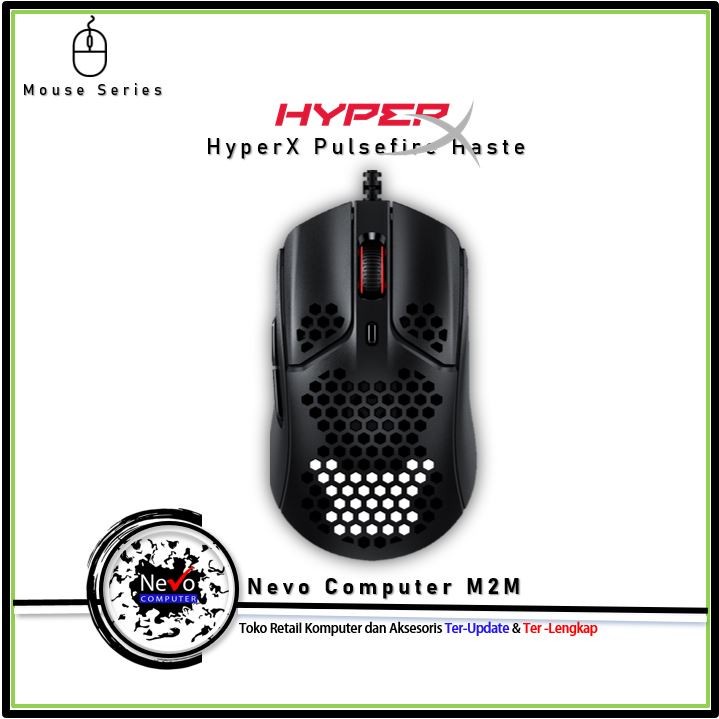 Jual HYPER X Pulsefire Haste - Light Weight Gaming Mouse | Shopee Indonesia