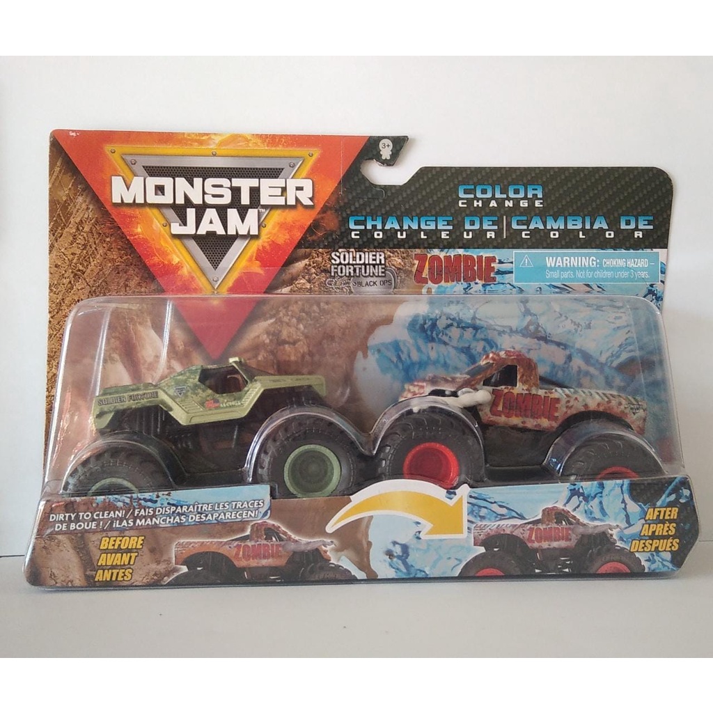 Jual Monster Jam double 64 colour Color Change Batman Superman Earth ...