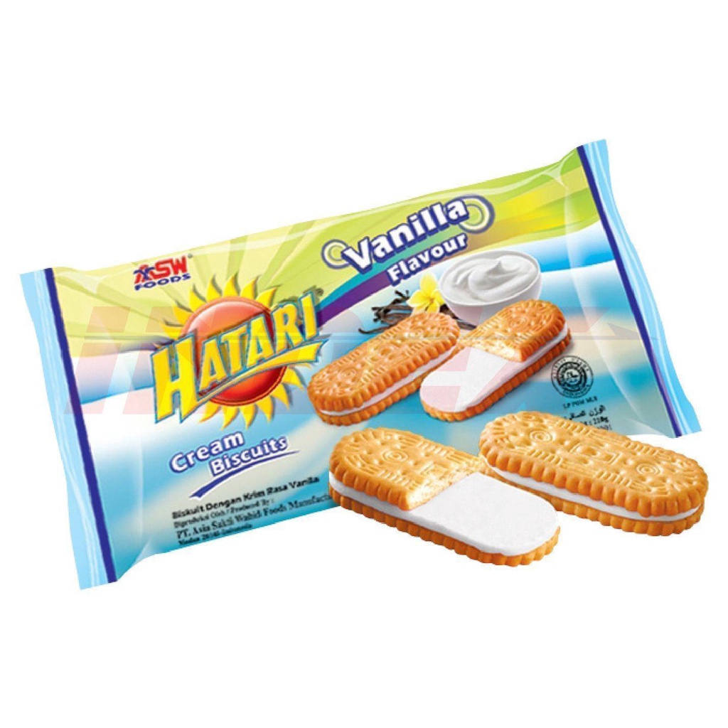 Jual Hatari Cream Biskuit Vanilla 200g | Shopee Indonesia