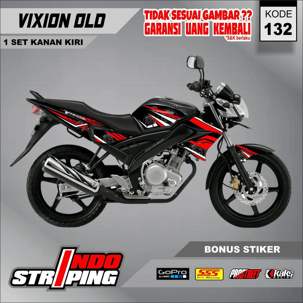 Jual Sticker Motor Striping Variasi Yamaha Vixion Old V-ixion Old Semi ...