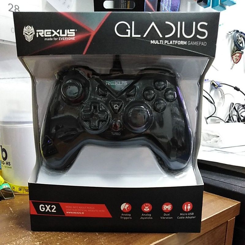 Jual Rexus GX2 Gladius multi platform Gamepad | Shopee Indonesia