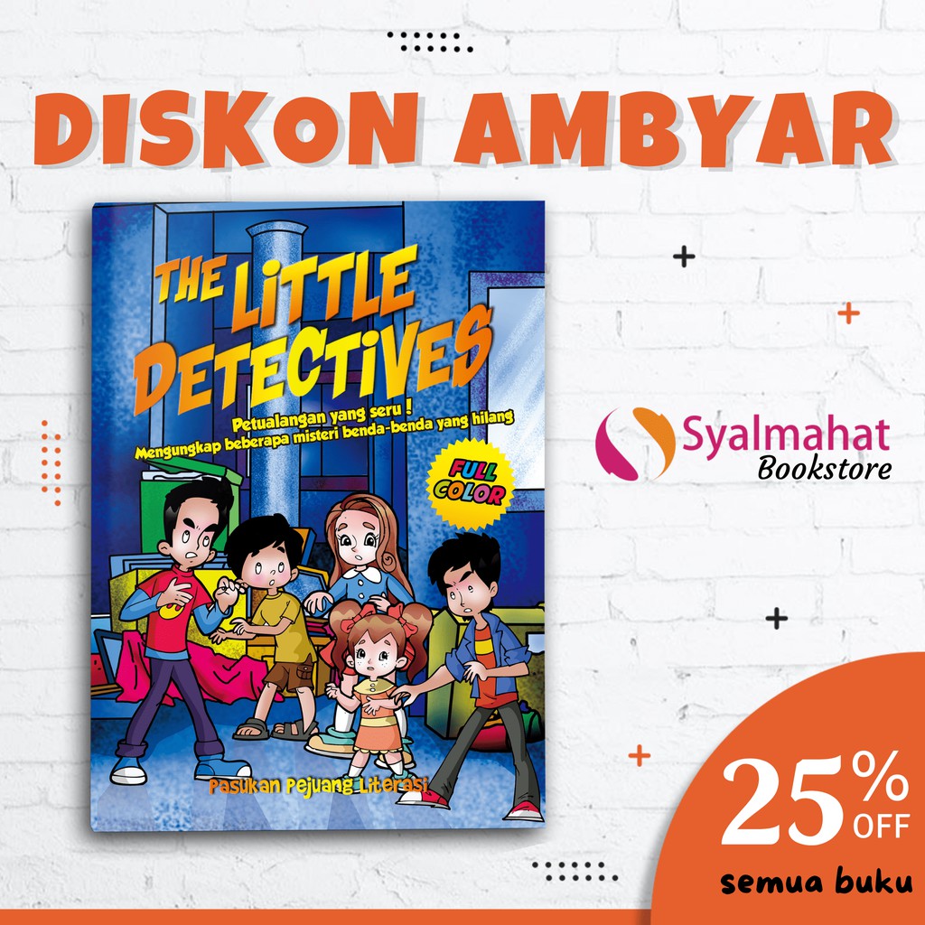 Jual BUKU CERITA & DONGENG ANAK THE LITTLE DETECTIVES MENGUNGKAP MISTERI BENDA YANG HILANG ...