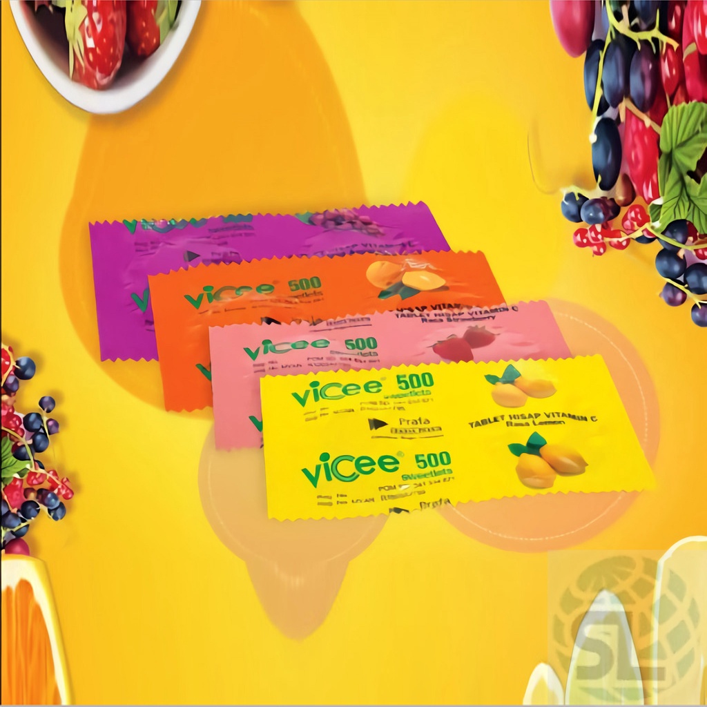 Jual Vicee 500 vitamin c 100 tablet / box | Shopee Indonesia