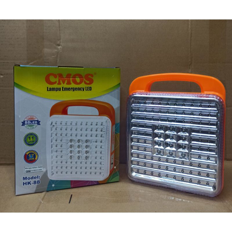 Jual CMOS EMERGENCY LAMP / LAMPU EMERGENCY / LAMPU DARURAT HK 88 LED ...