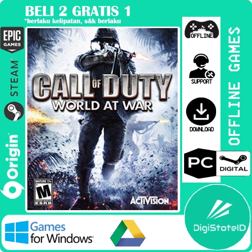 Jual Call of Duty World at War COD World at War - Game PC | Shopee ...