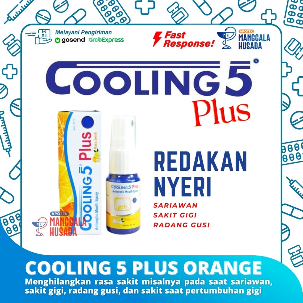 Jual COOLING 5 PLUS ORANGE PER BOTOL SEMPROT ISI 15 ML | Shopee Indonesia