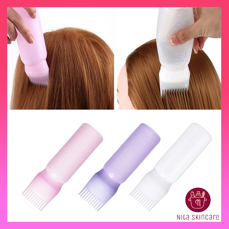 Jual Botol Semir Rambut Botol Cat Rambut Alat Penata Pewarna Rambut ...