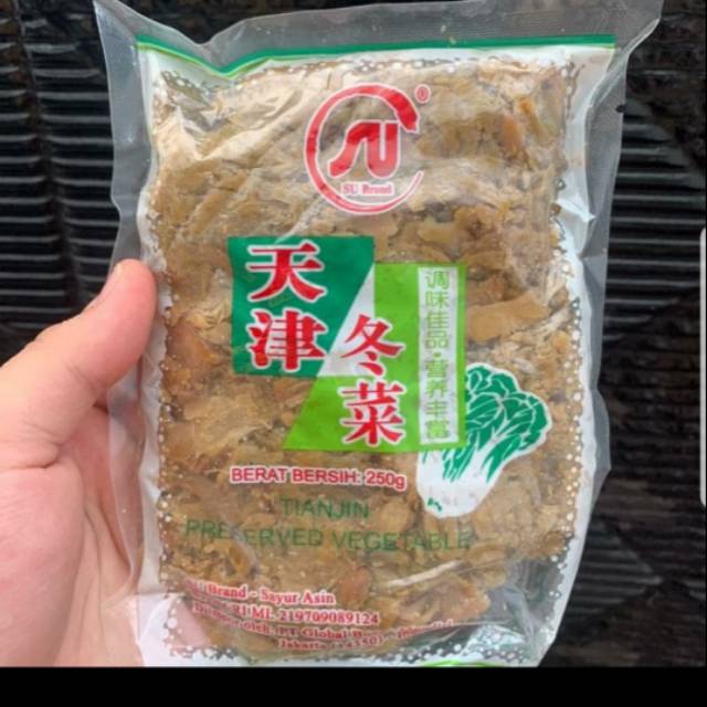 Jual Sayur Asin Tong Cai 250gr / Tongcai / Dongcai / Sawi Asin ...