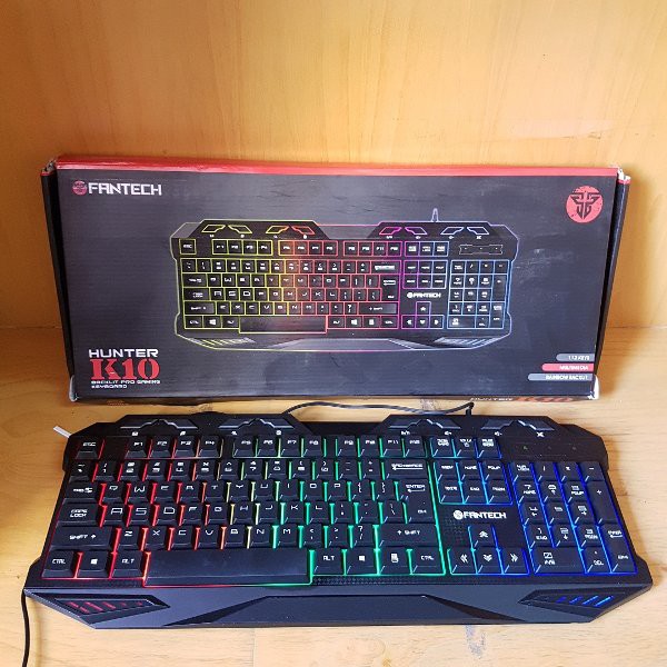 Jual Fantech K10 Backlit Pro Gaming Keyboard CO1940 CN Comp | Shopee ...