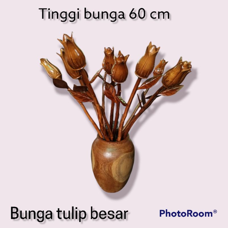 Jual bunga kayu - bunga kayu jati - bunga hias- replika bunga - bunga ...