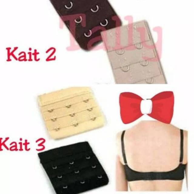 Jual Tambahan pengait / kait 2 dan kait 3/ kait Bra | Shopee Indonesia