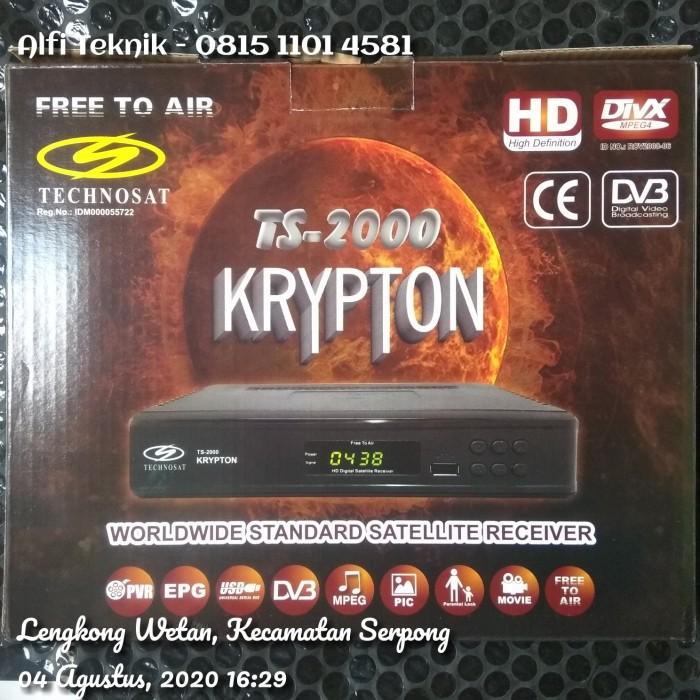 Jual Receiver Decoder Technosat Krypton Ts-2000 By Tanaka Mpeg4 Hd | Shopee Indonesia