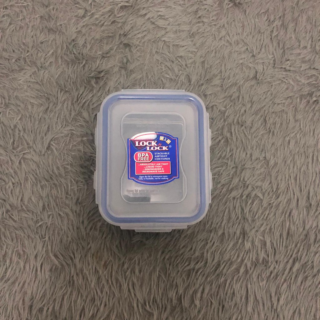 Jual Lock n Lock - Tempat Makan Rectangular Short 180ml | Shopee Indonesia