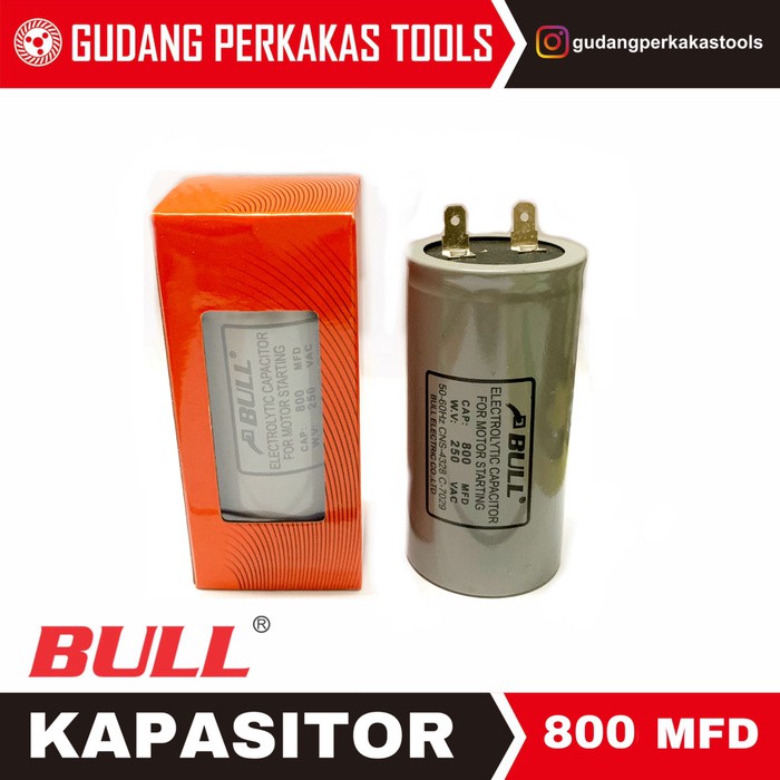 Jual SBO Kapasitor | capacitor 800MFD BULL SEBELUM KEHABISAN | Shopee ...