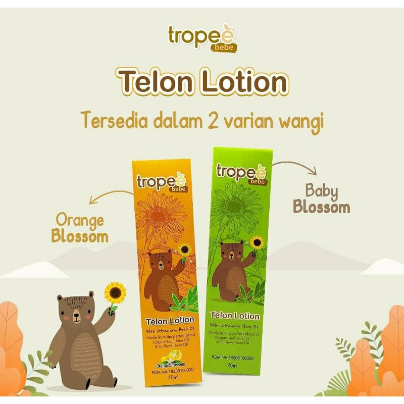 Jual Tropee Bebe Telon Lotion 70ml | Shopee Indonesia