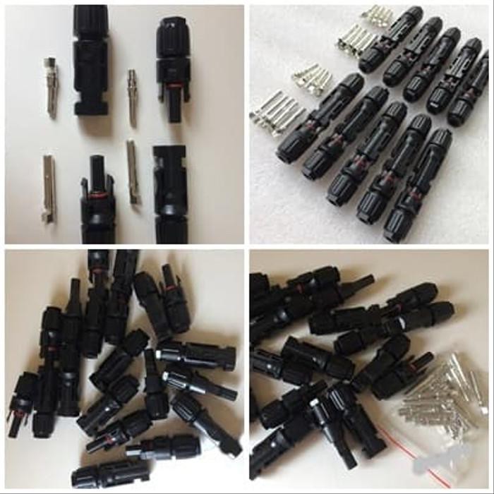 Jual Mc4 Socket Connector Panel Surya Cable Kabel Solar Cell Konektor Ip67 Shopee Indonesia