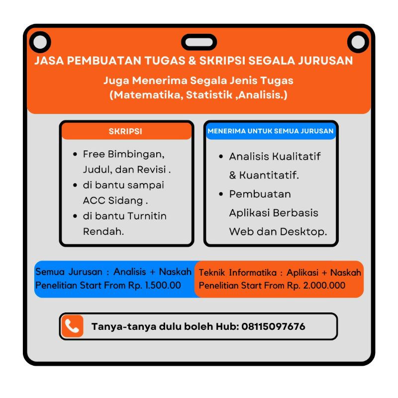 Jual Tugas Statistik | Shopee Indonesia