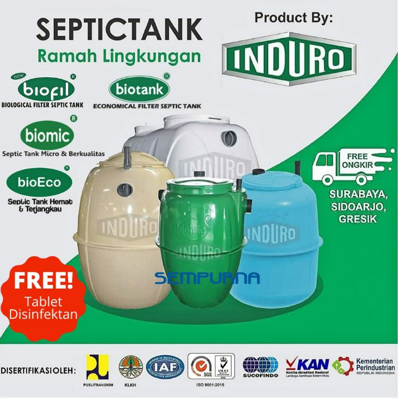 Jual Septic Tank Sepiteng septictank toren tangki air Biofil Biotank ...