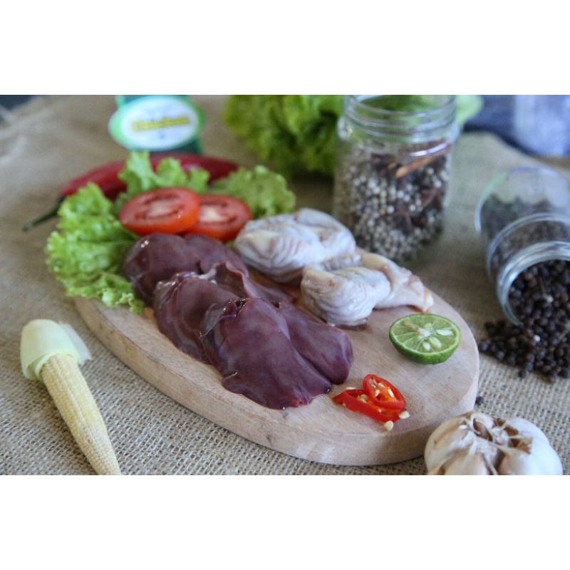 Jual Ati Ampela Ayam Organik 900-1050g Berkah Chicken | Shopee Indonesia